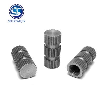 China Embedding Stainless Steel Blind Nuts 304 304L Special Injection Molded Components for sale