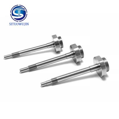 China DIN2462 Stainless Steel Turned Parts Hardware M4 Threads Precision Cnc Machined Components for sale