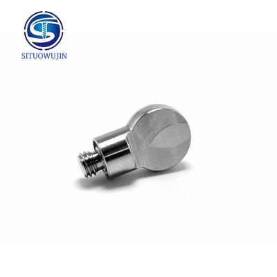 China 26.5MM M6 Screws Round Flat Head Screw SS430  CNC Precision Hardware Components for sale