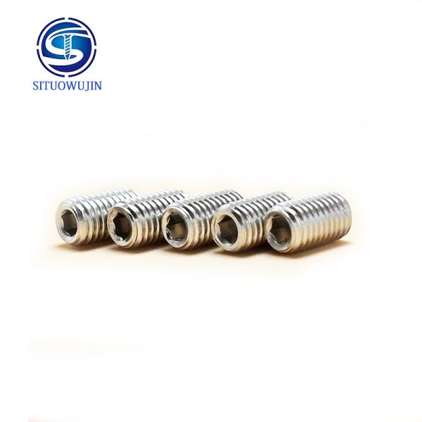 Quality Stainless Steel M6 Hex Head Screw Flat Head Screw Construction Hardware Tool for sale