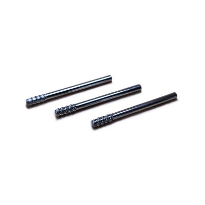 China Pineapple Pattern Fixed Carbon Steel Shaft Anti Slip Pin Hardware Component for sale