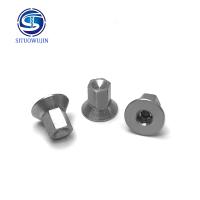 China Double Hexagonal Countersunk Rivets Anti Slip Window Door Hardware for sale