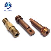 China CE Hexagonal Copper Parts Adjusting Pins Pineapple Pattern AI Hardware Components for sale