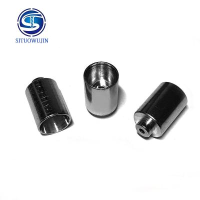 China Fixed Carbon Steel Shaft Nickel Plated Precision AI Hardware Components CNC for sale