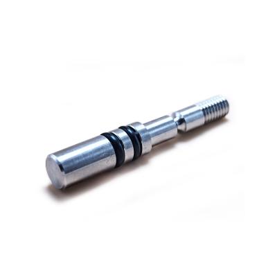 China Stainless steel precision hardware M4 semi-threaded  Draft Beer mechanical parts for sale