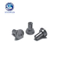 China DIN ANSI Concave Point Trapezoidal Multi-Step Hardware Hinge Rivets Sliding Support Shaft for sale