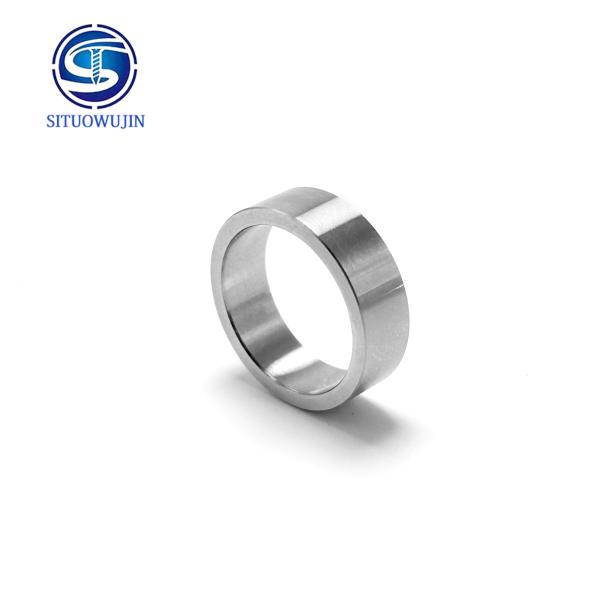 Quality Aluminum Alloy Connector Hardware Through Hole Ring Circular Connector Precisely CNC for sale