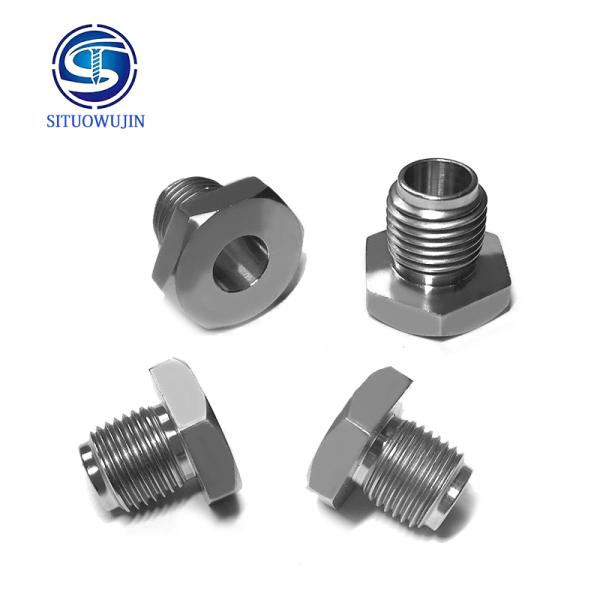 Quality Electrogalvanizing Hexagonal Lock Nut Stainless Steel Screws And Nuts With Through Hole for sale