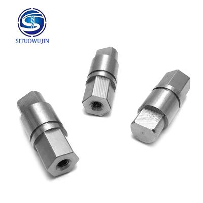 China Stainless Steel External Hexagonal Cylindrical Pin Blind Hole Nut For Chemical Instrument for sale
