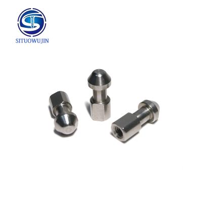 China Instrument Equipment Chemical Hardware SS Fixed Shaft  Positioning Ball Head Nut for sale