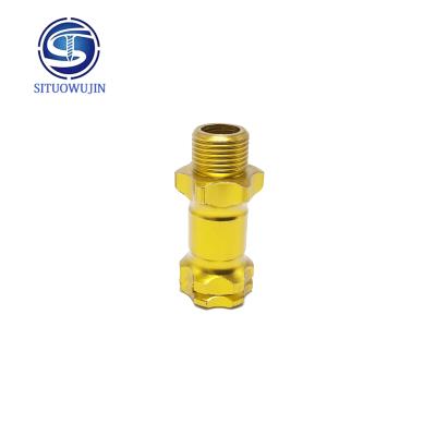 China Square C3604 Ships Hardware Hexagonal Connectors For Ships Brass  CNC Machining for sale