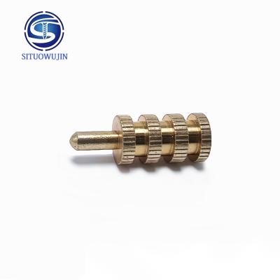 China Solid Brass Locator Pins, Screws ,Precision Positioning Pin Hinges Mechanical Hardware for sale