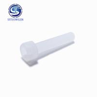 China Round Head Transparent Hex Socket Screw, PEEK & PP Material Plastic Fastener for sale