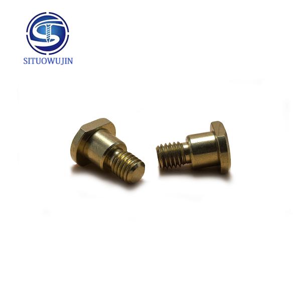 Quality Positioning Copper Milling Plane Screws M6 Semi Threaded Bolt Screws for sale