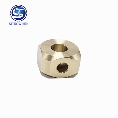 China Custom CNC Brass Copper Sleeve Bushings for High Precision Wear Resistant Automotive Components for sale