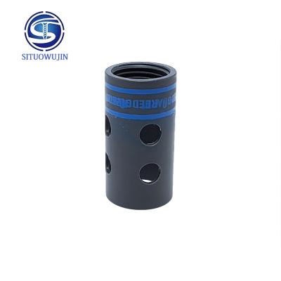 China Custom Blue Anodized CNC Precision Machined Aluminum Alloy Sleeve Bushing with High Corrosion Resistance for sale