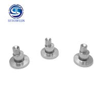 China Custom Eccentric Offset SUS304 Stainless Steel Cold Formed Countersunk Rivet for Tooling Adaptation for sale