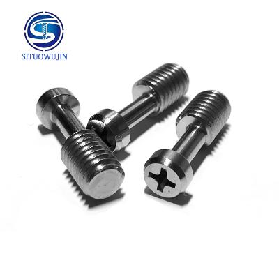 China High Corrosion Resistance Cross Recessed Head Screw with Customized Head Shape for Anti-loose & Vibration Resistant Sliding Door Locks for sale
