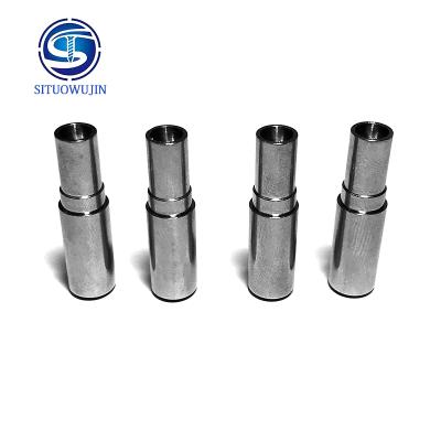 China Semi-Hollow Structure Stepped Pin Shaft and Shoulder Connecting Fixing Shaft with Stepped Shoulder Design for Non-standard Custom CNC Machining for sale