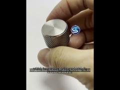 cnc knurled large head insert nut, precision molding embedded fastener
