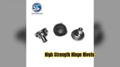Custom Hinge Rivet Connectors High Strength CNC Machined