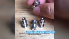 Precision CNC Adjustable Pins for Commercial Door Hardware