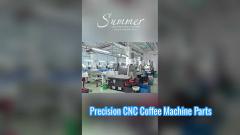 Custom CNC Aluminum Parts for Coffee Machine Casings