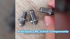 Precision CNC Machined Valve Components for Industrial Use
