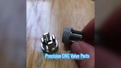 Precision Nickel Plated Carbon Steel CNC Valve Components