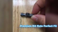 Premium M4 Stainless Steel CNC Nuts for Furniture Hardware