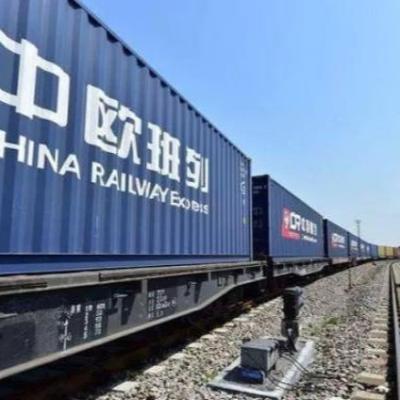 China Trein via de Container China van het Spoorvervoer over zee aan Internationale de Uren van Turkije Mexico 7x24 Te koop