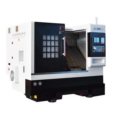 China Metal CNC Lathe Machine 0.001m/Min Minimum Setting Unit à venda