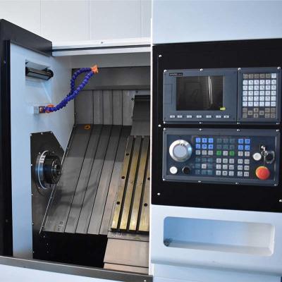 Cina Precision Metal Cnc Lathe Machine Vertical Automatic 650*190/50mm in vendita