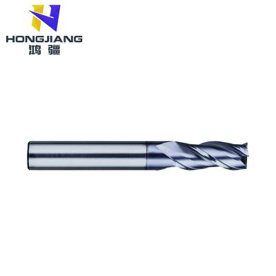 China 3 Flutes Corner Radius End Mill Carbide Cutter For Stainless Steel Milling Cutting Tools à venda