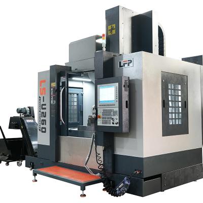 China 5 Axis CNC Universal Machining Center LS-U630 With HSK A63 Spindle / Large Mold Equipment for sale