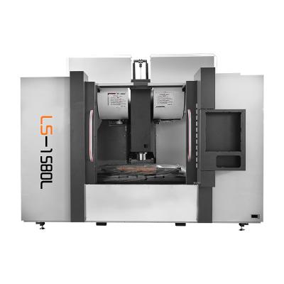 China LS-1580L Vertical 5 Axis Machining Center With Dual Tool Magazine Intelligent CNC System for sale