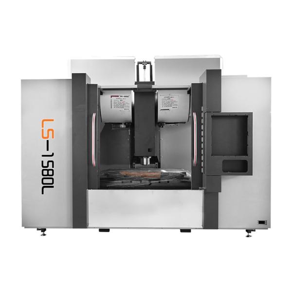 Quality LS-1580L Vertical 5 Axis Machining Center With Dual Tool Magazine Intelligent CNC System for sale