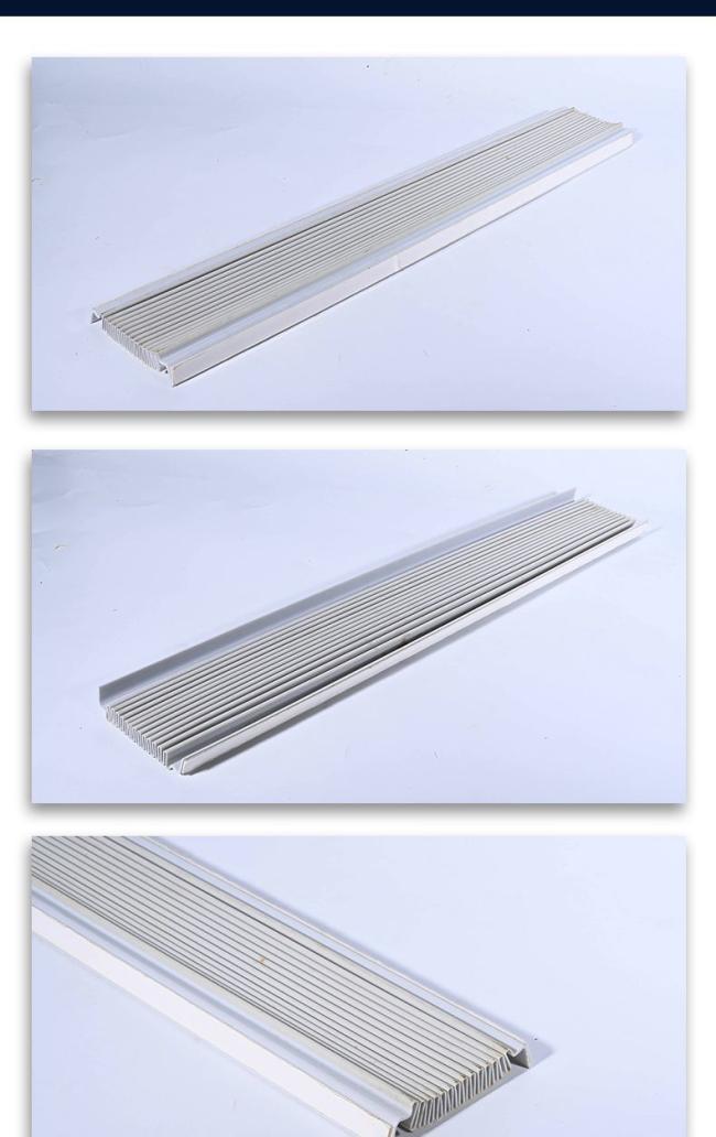 Plastic Profile PVC Extrusion Profile Customized ABS Boad Square PP Profiles
