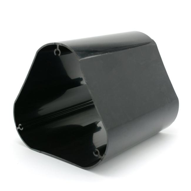 Triangle PVC ABS PP Extrusion Channel Plastic Extruded Slope Profiles Trunking