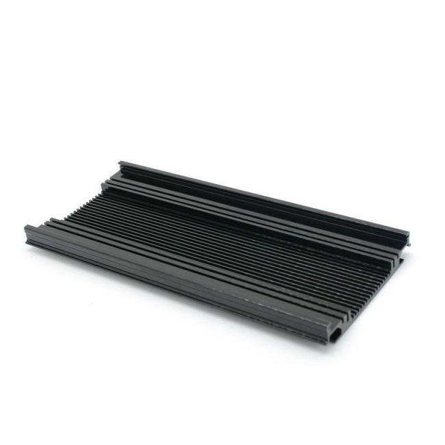 UPVC Black Color Profiles with High UV Protection for Windows and Doors