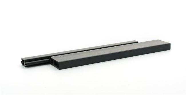 PVC Shutter Plastic Decorated Profile for Cabinet