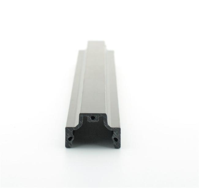 Flexible PVC U Channel Moulding High-Gloss Black Furniture Edging