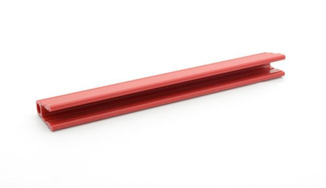 Outwater Plastics Black Styrene Plastic U-Channel/C-Channel