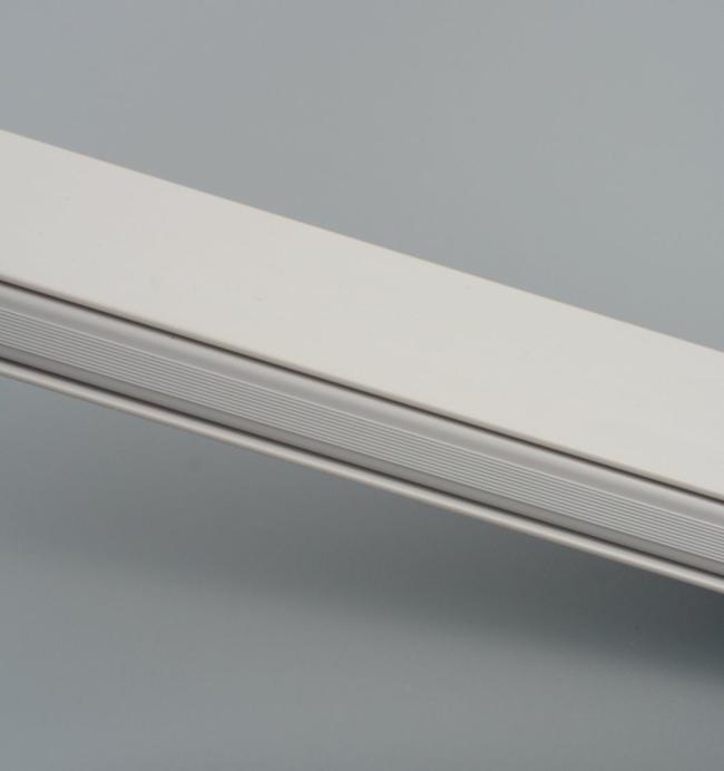 Custom Shapes Extrusion Channel C Type Curved PVC Plastic Triangle Profile PVC Extruded Refrigerator Cover Frame