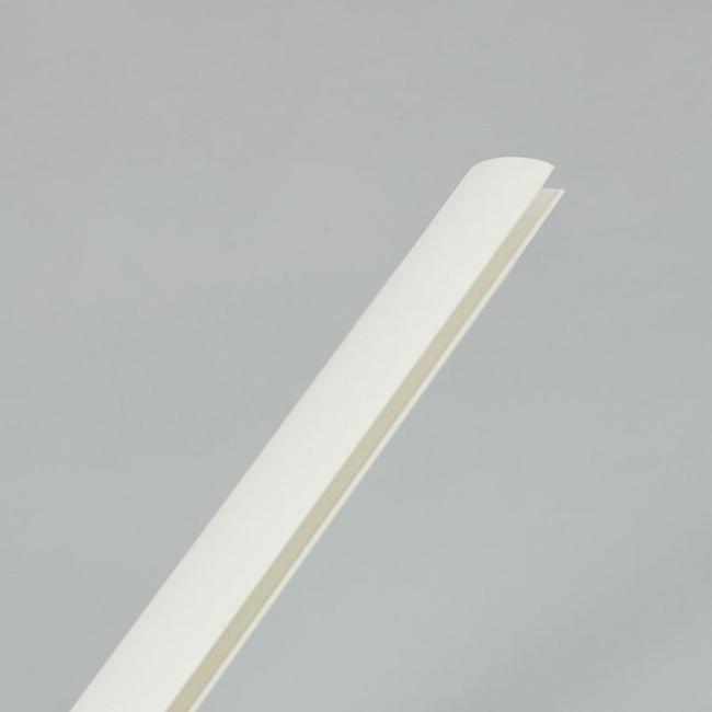 Custom Extrusion Channel H Type Curved PVC Plastic Triangle Profile
