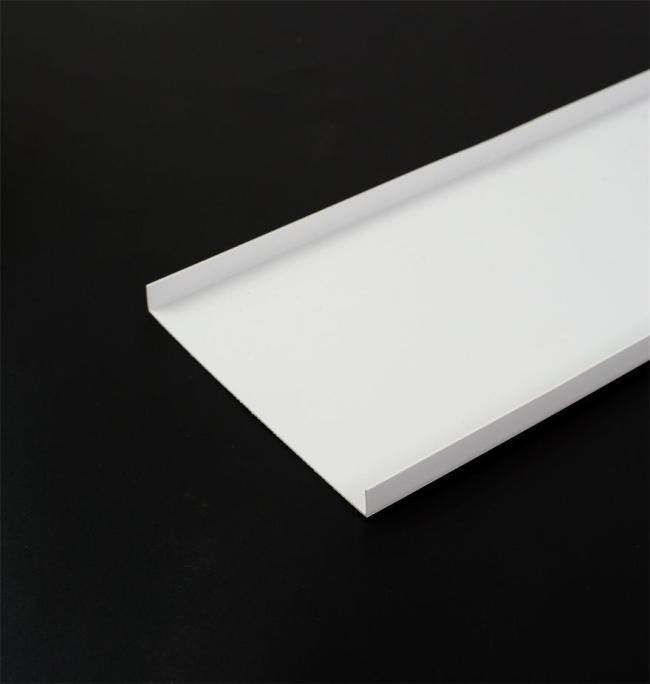 Custom Wide PVC Panel H Extrusion