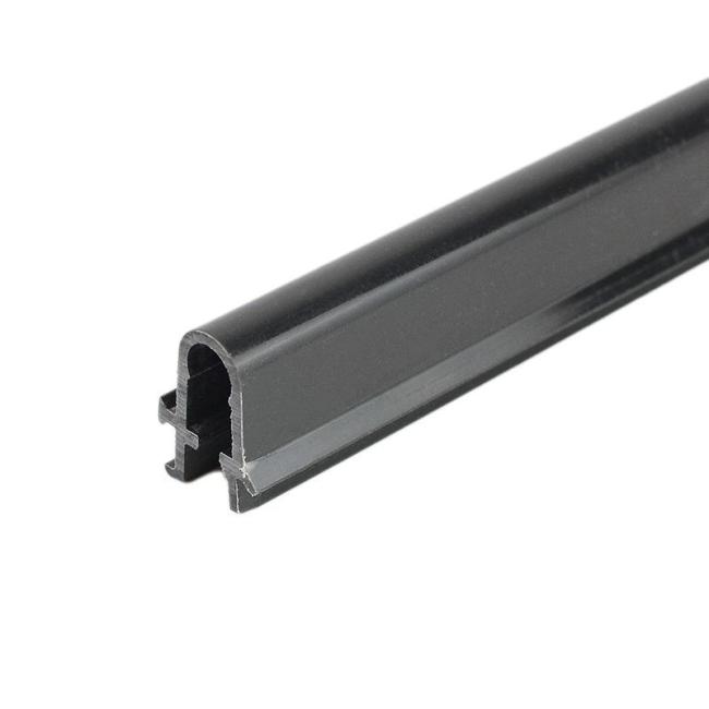 Colorful Flexible PVC Profile for Industrial Use Black