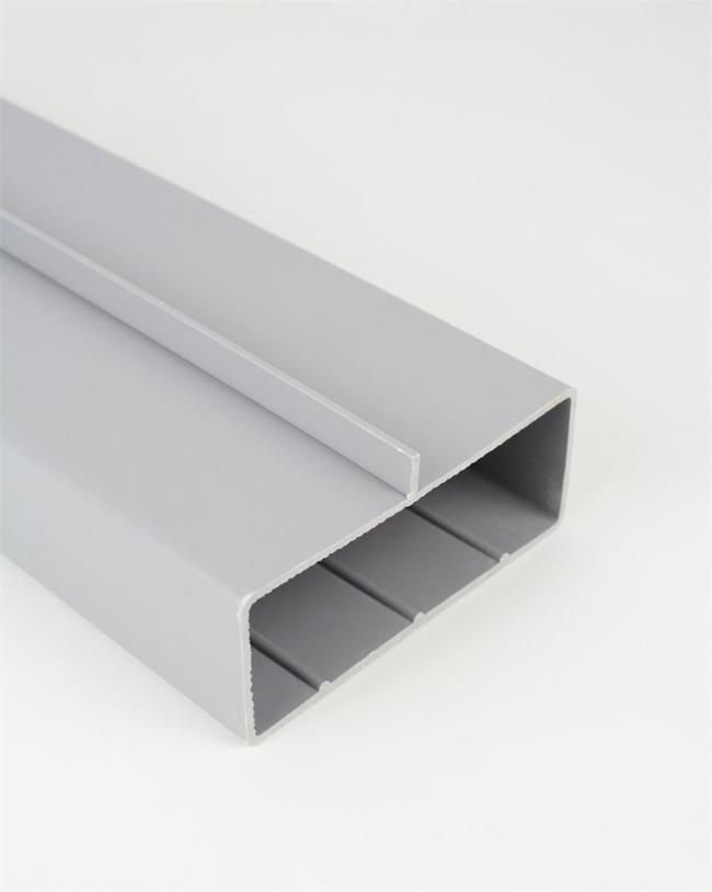 Customized PVC Square Tube Muti Channel Plastic Profiles Raceway
