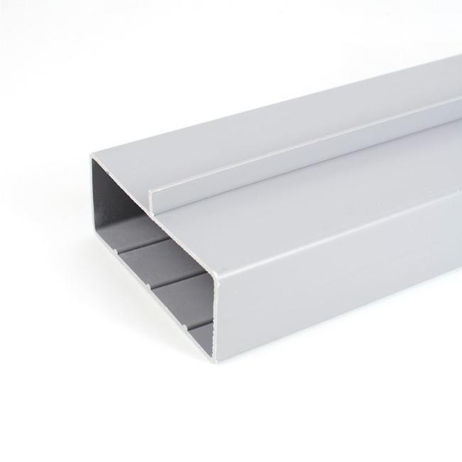 Customized PVC Square Tube Muti Channel Plastic Profiles Raceway
