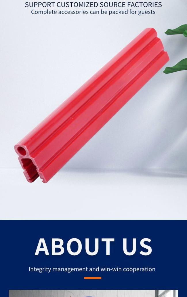 Custom Rubber Seal Strip Door Bottom Anti-Dust Waterproof PVC Rod Wire PVC Plastic Bar Profile